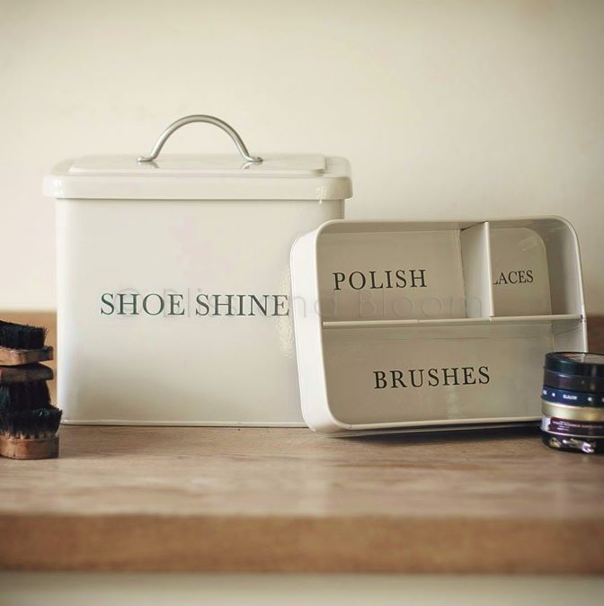 Shoe shine box - Clay | Bliss and Bloom